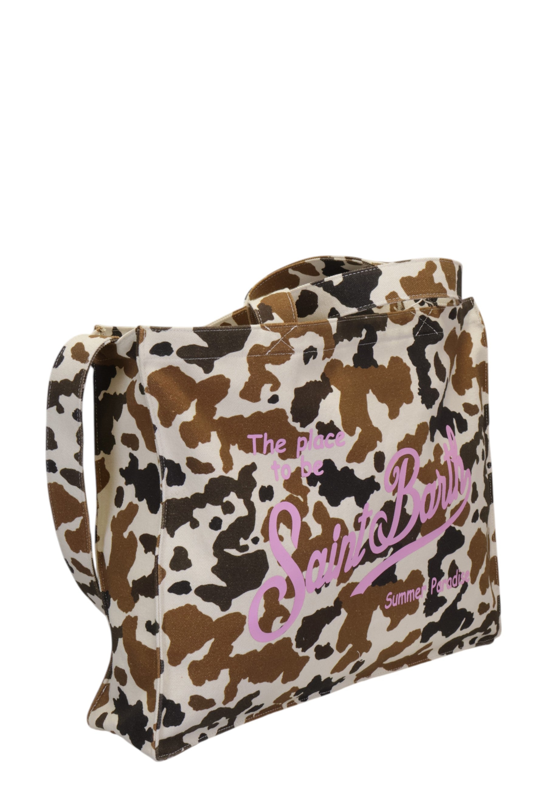 Mc2 Saint Barth - Borsa Mare Essential Bag N Canvas 00274l Cow Skin 21 ...